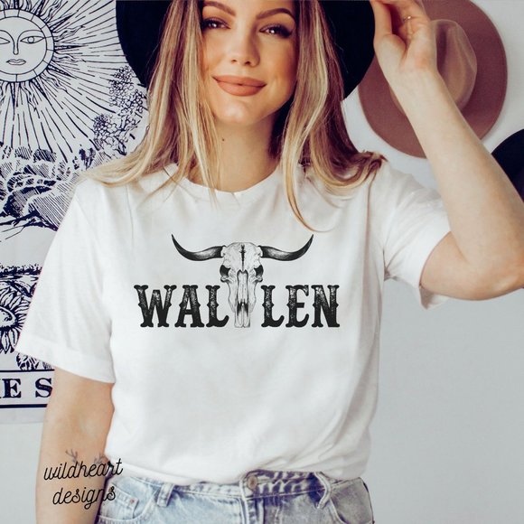 Tops | Wallen Graphic Tshirt Country Shirt Wallen Shirt | Poshmark
